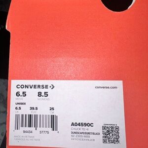 Converse | Shoes | Converse Unisex Chuck 7 High Size Mens 65 Womens 85 ...
